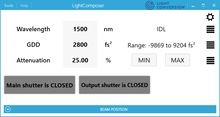 User manual - LightComposer